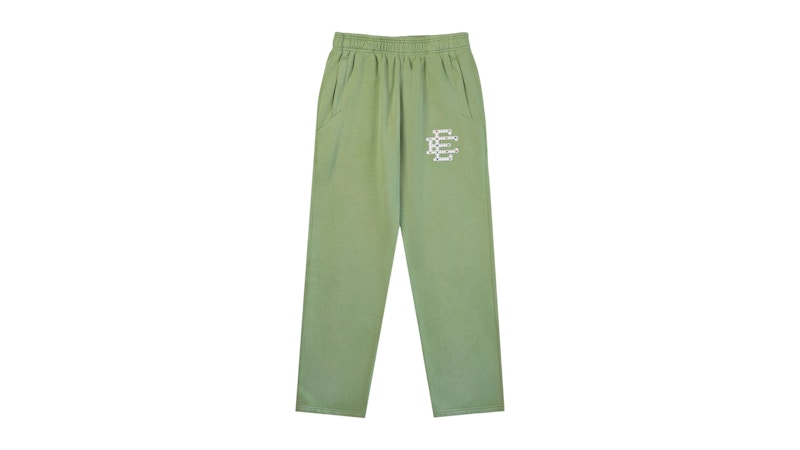 Eric Emanuel EE Basic/Core Studded Sweatpant Green Men's - SS26 - US