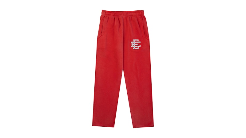 Eric Emanuel EE Basic/Core Studded Sweatpant Red Men's - SS26 - US