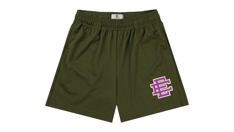 Eric Emanuel EE Basic Short Chive Green/Purple Men's - SS25 - US