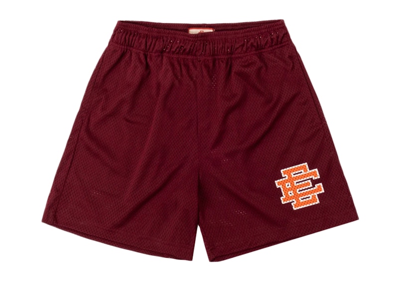 Eric Emanuel EE Basic Short Maroon/Bright Red Orange - SS20