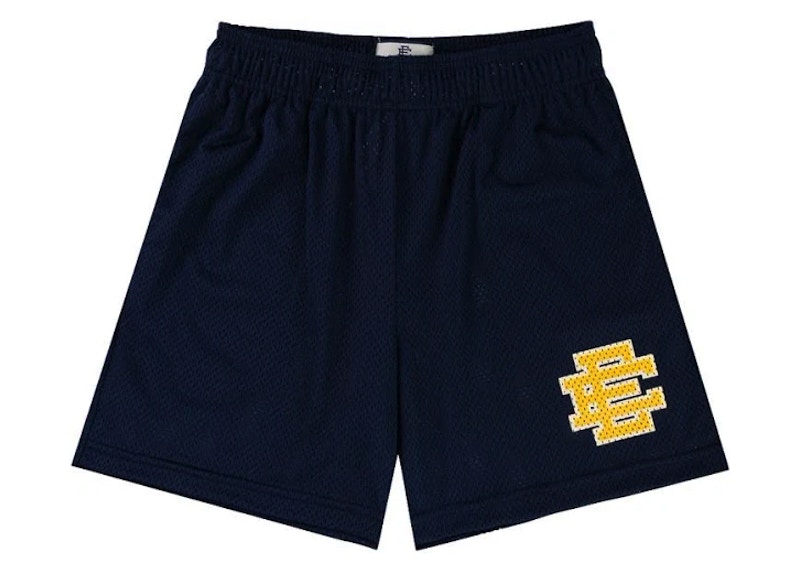 Eric Emanuel EE Basic Short Navy/Yellow/White Men's - SS24 - US