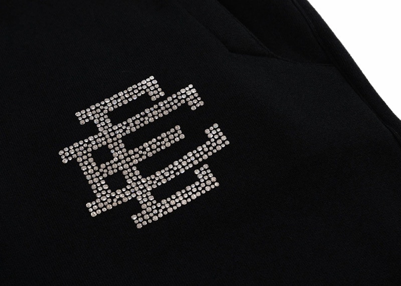 Eric Emanuel EE Basic Swarovski Sweatpant Black Men's - FW23 - US
