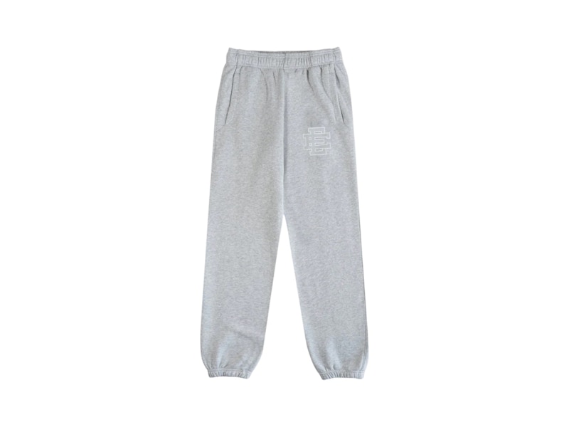 Eric Emanuel EE Basic Sweatpant (FW24) Grey/White Men's - FW24 - US