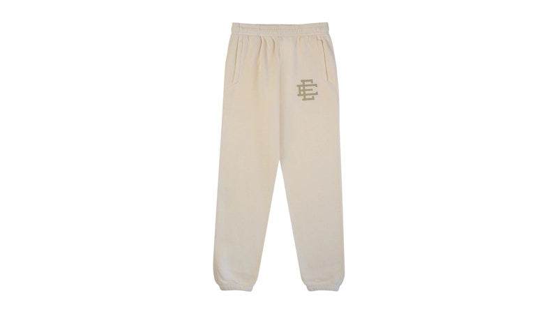 Eric Emanuel EE Basic Sweatpant Off White/Off Green Men's - FW25 - US