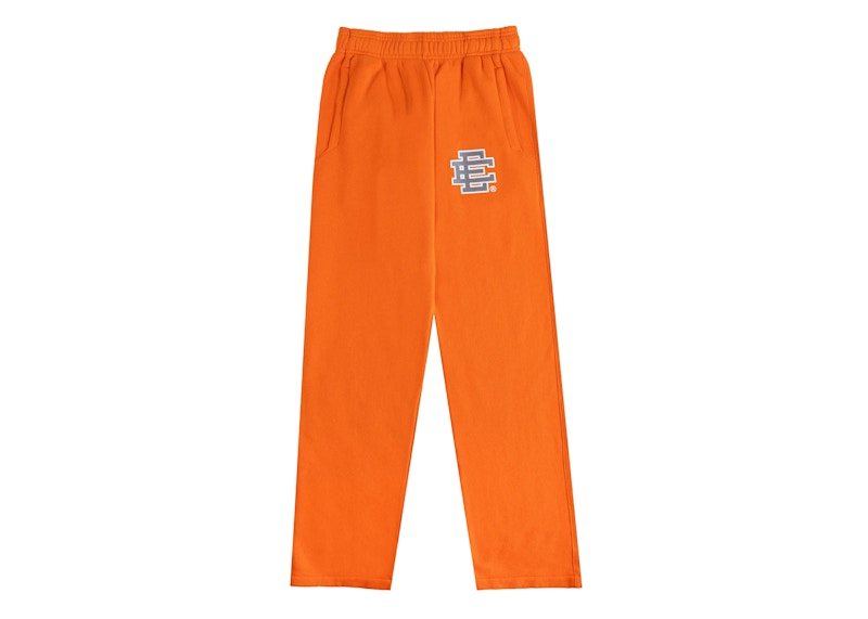 Eric Emanuel EE Basic Sweatpant Orange/Grey Men's - FW24 - US