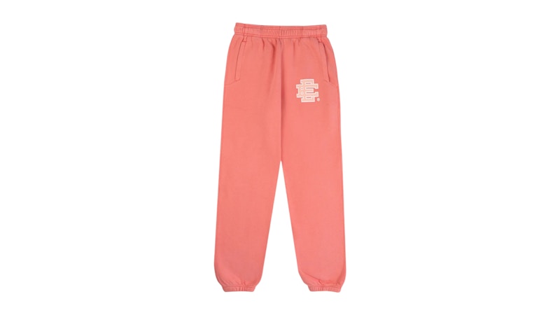 Eric Emanuel EE Basic Sweatpant Washed Red/Peach Men's - SS26 - US