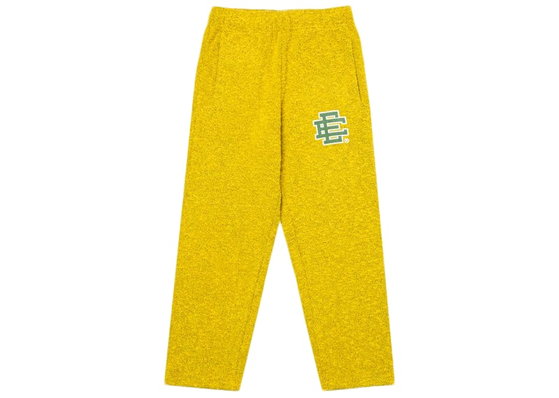 Eric Emanuel EE Boucle Sweats Yellow/Green Men's - FW21 - US