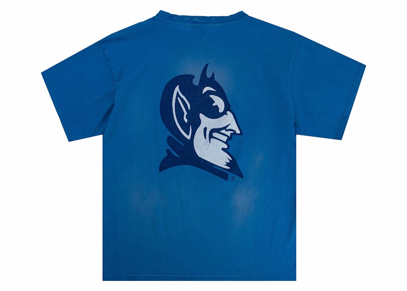Eric Emanuel EE College Duke Tee Washed Blue Men's - SS24 - US