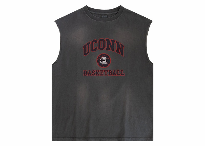 Eric Emanuel EE College UCONN Cutoff Washed Grey Men's - SS24 - US