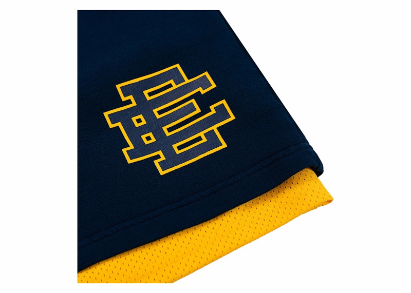 Eric Emanuel EE Double Layer Michigan Short Blue/Maize Men's - SS24 - US