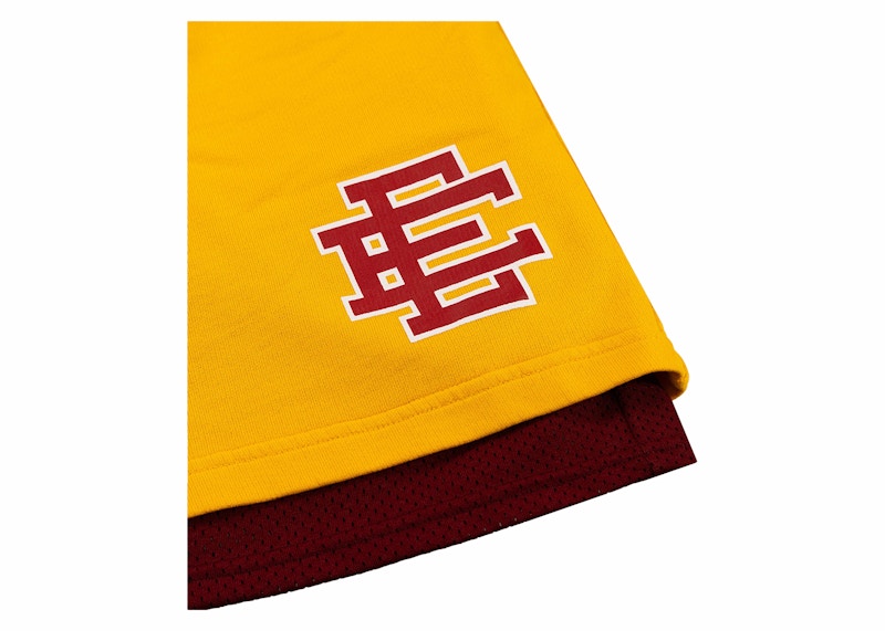 Eric Emanuel EE Double Layer USC Short Gold/Red Men's - SS24 - US