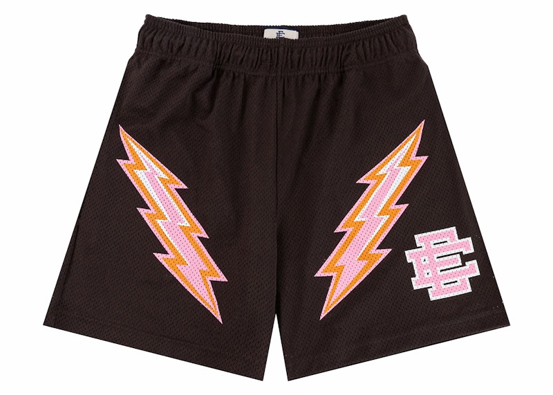Eric Emanuel EE Short Dark Brown/Pink Bolt Men's - SS24 - US