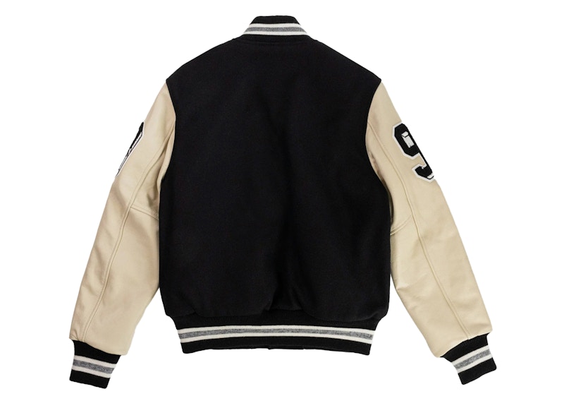 Eric Emanuel EE Varsity Jacket Black/Black Men's - SS24 - US