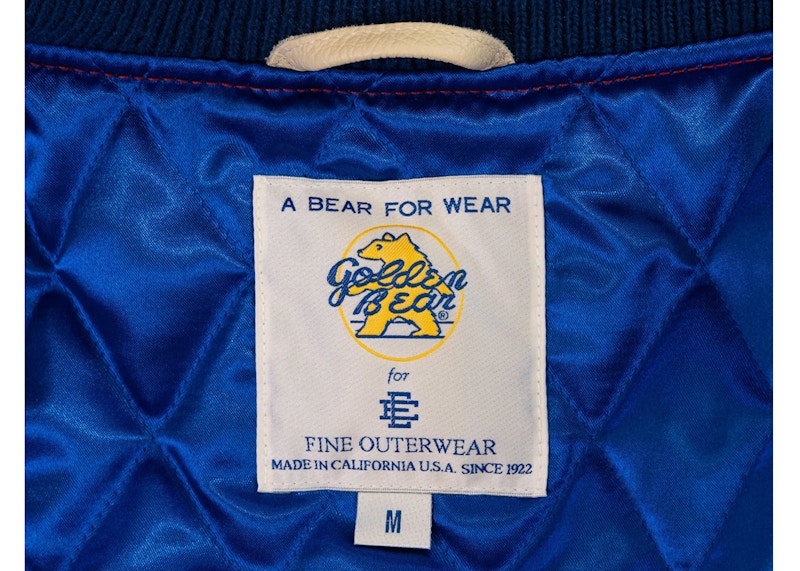 Eric Emanuel EE Varsity Jacket Red/Yellow Men's - SS24 - US