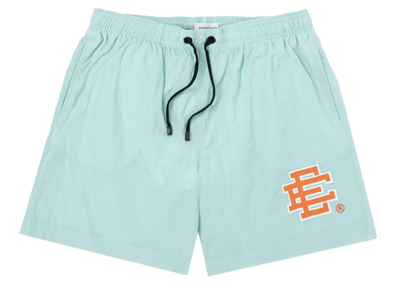 Eric Emanuel x Everest Isles EE Swim Trunk Mint/Orange Men's - SS21 - US