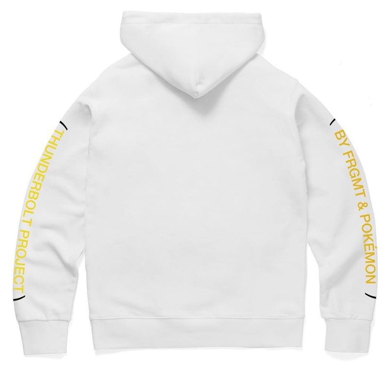FRGMT x Pokemon Pikachu Hoodie White - SS19