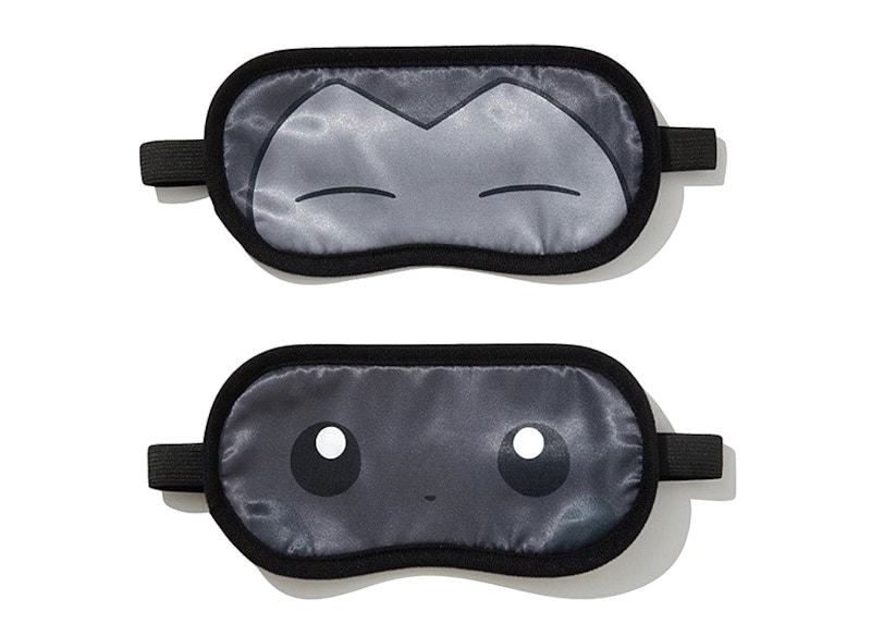 Fragment x Pokemon Thunderbolt Project Pikachu Snorlax Eye Mask (Set of ...