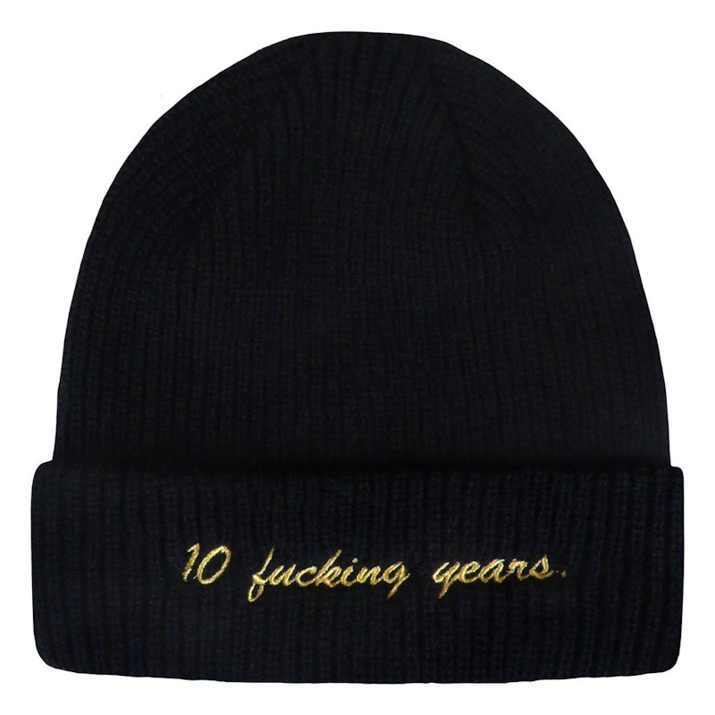 FTP 10 Year Logo Beanie Black - SS20 - US