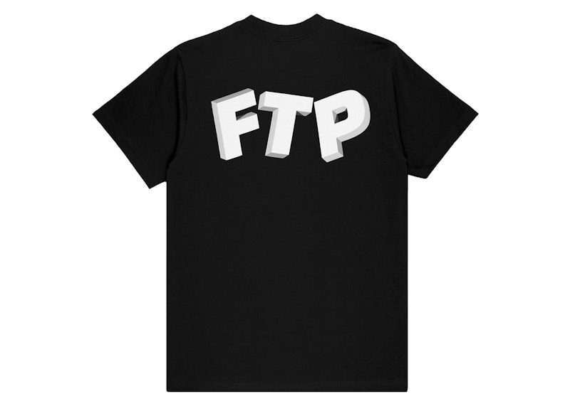 FTP 3D Logo Tee Black Men's - SS24 - US