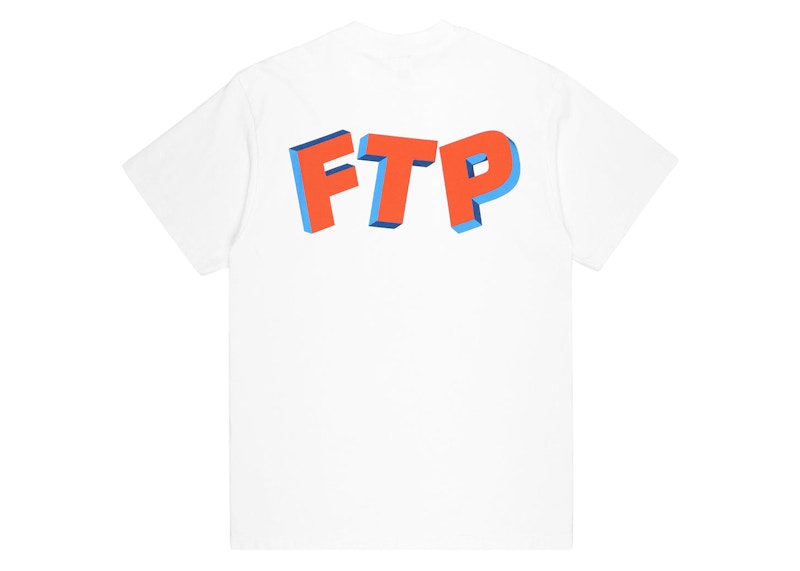 FTP 3D Logo Tee White Men's - SS24 - US