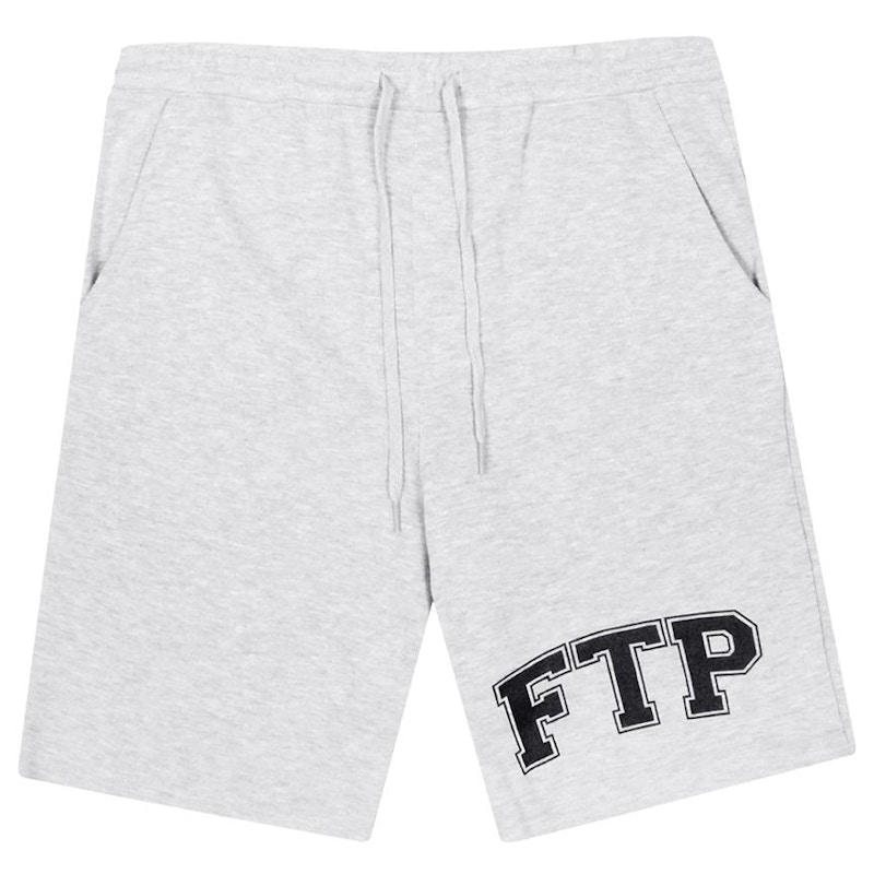 FTP Arch Logo Shorts Heather Gray Men's - FW19 - US