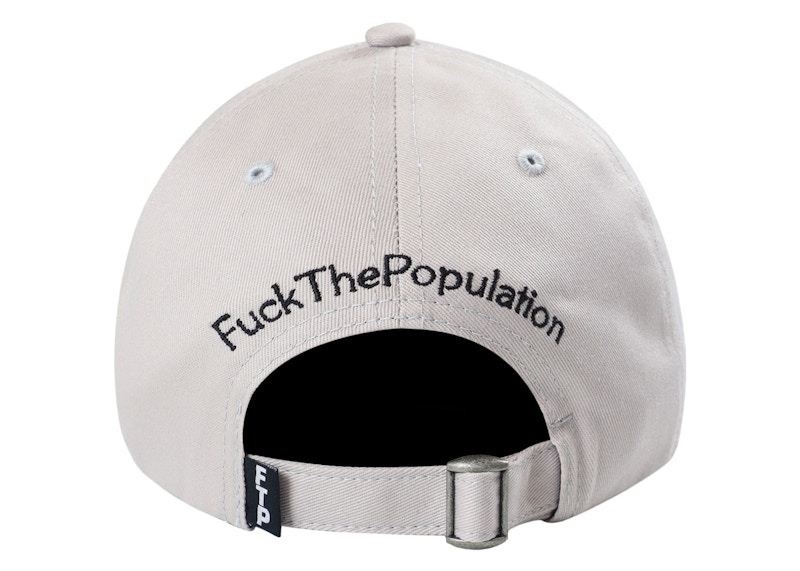 FTP Big Body 6 Panel Hat Heather Grey Men's - SS24 - US
