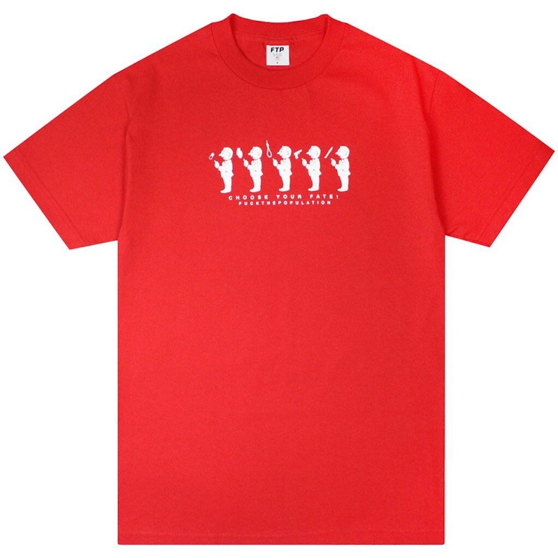 FTP CYF Tee Red - SS19