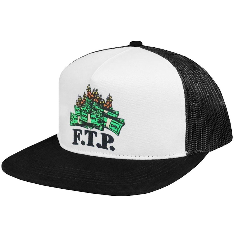 FTP Cash Pile Trucker Hat Black - SS20 - US