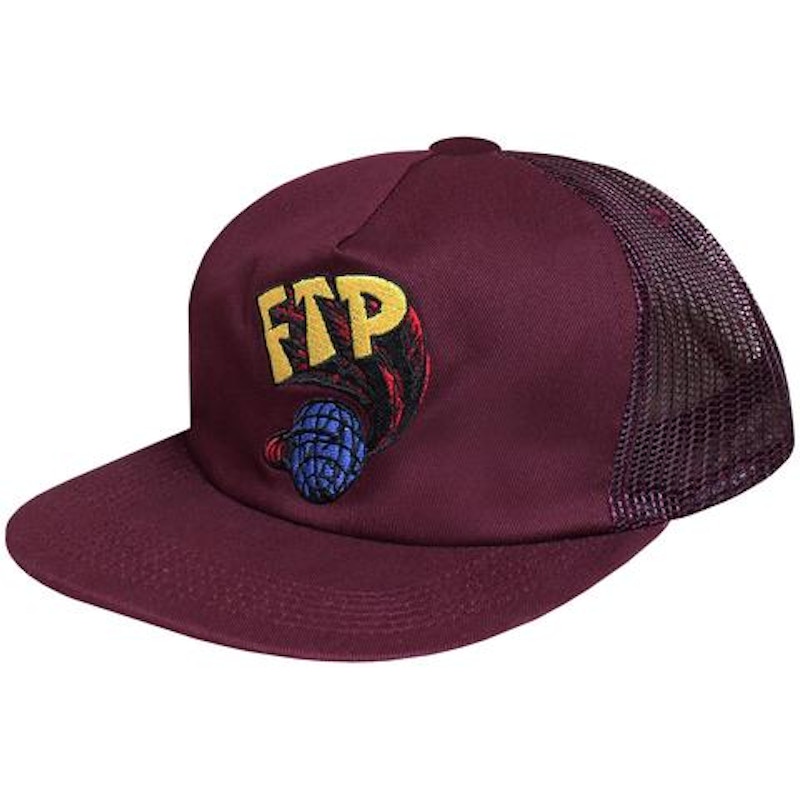FTP Domination Trucker Hat Maroon - FW20