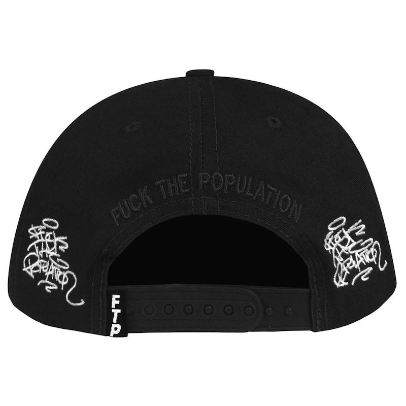 FTP Graffiti 6 Panel Black - SS20 - US