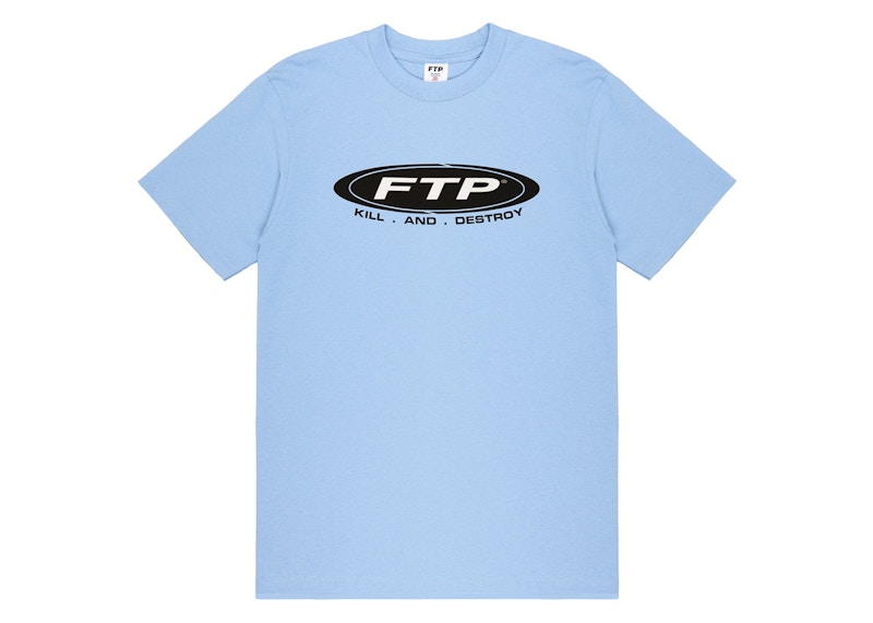 FTP Kill & Destroy Tee Sky Blue Men's - FW24 - US