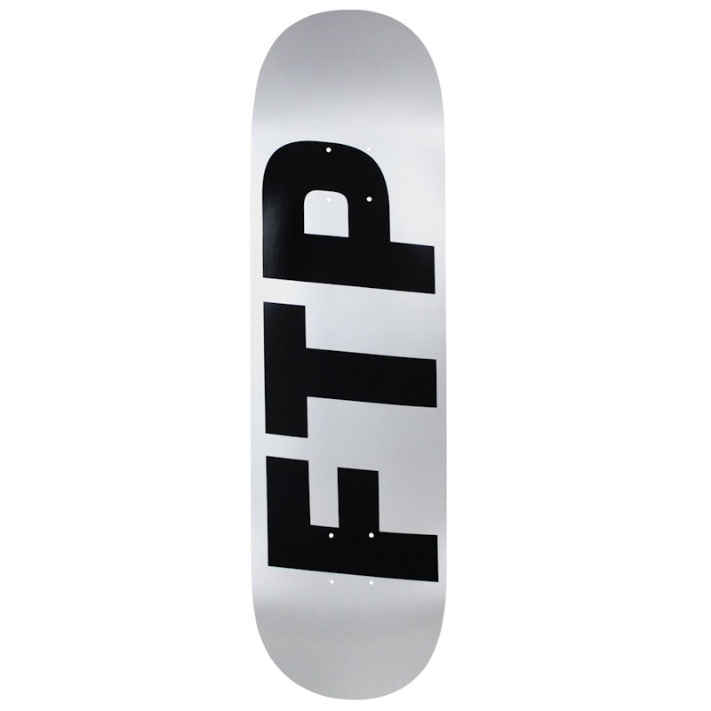 FTP Logo Skateboard Deck Silver - SS19 - US