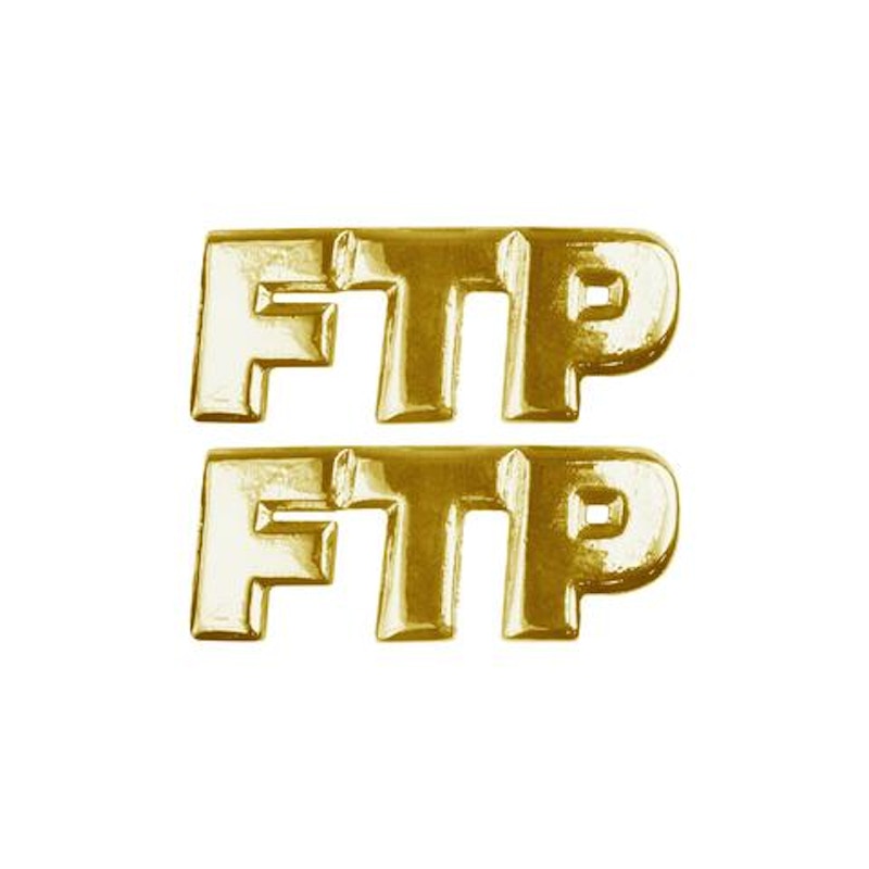 FTP Logo Lace Charm Gold - FW20