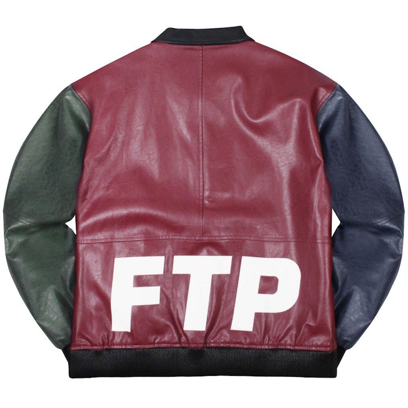FTP Racer Jacket Burgundy Men's - SS19 - US
