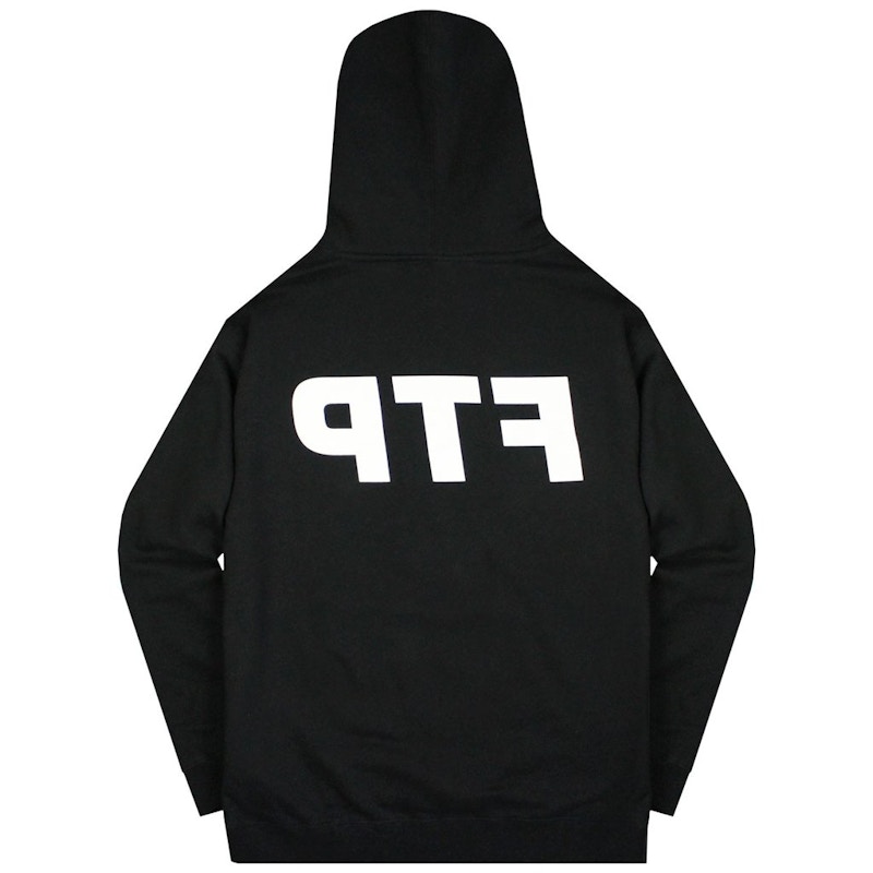 FTP Reverse Logo Pullover Black Men's - FW18 - US