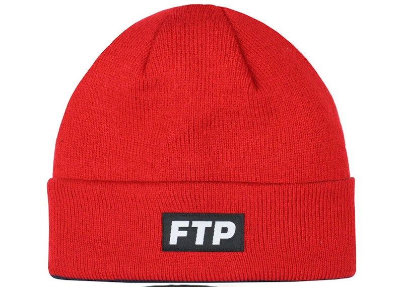FTP Reversible Logo Beanie Navy/Red - SS21 - US