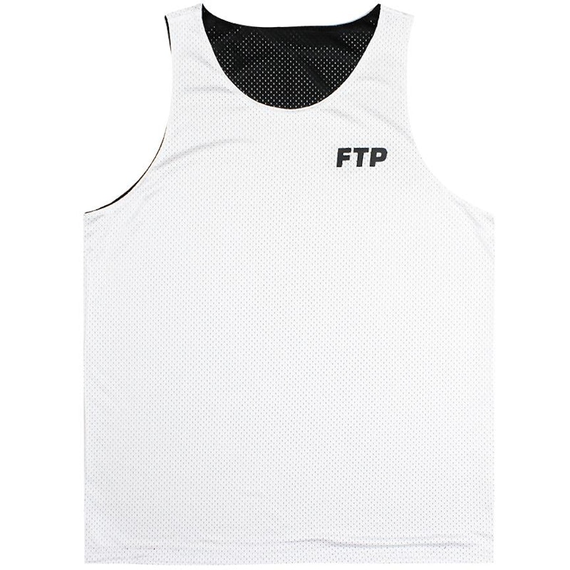 FTP Reversible Mesh Basketball Jersey Black/White Men's - FW19 - US