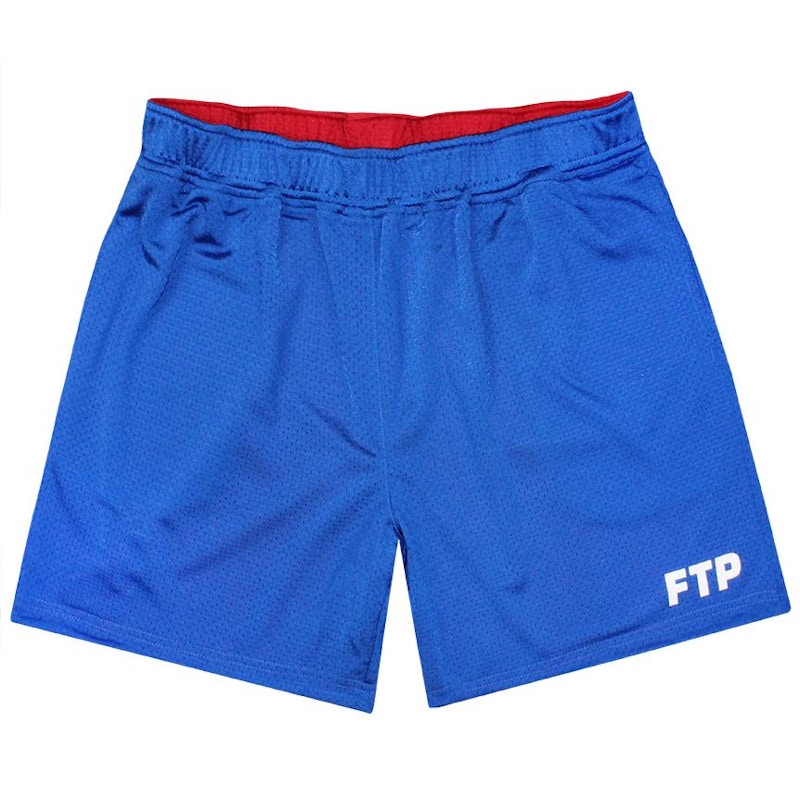 FTP Reversible Mesh Basketball Shorts Red/Blue Men's - FW19 - US
