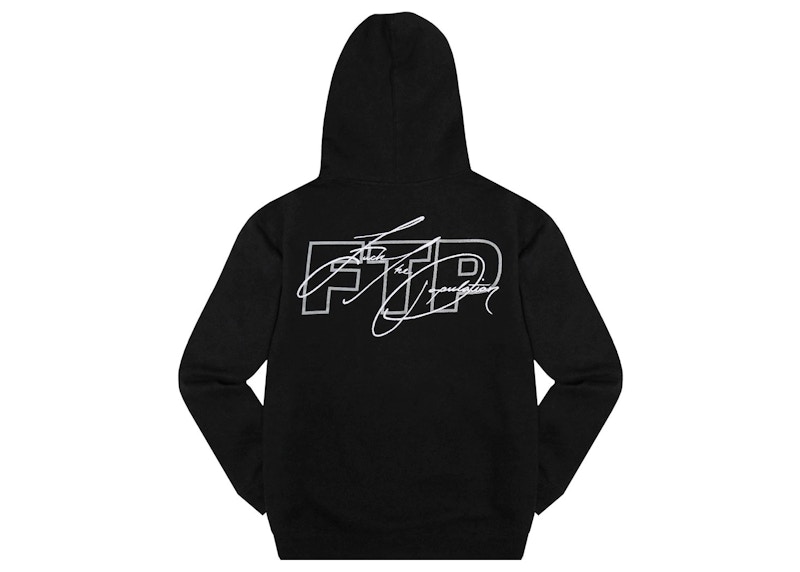 FTP Signature Logo Pullover Black Men's - SS22 - US