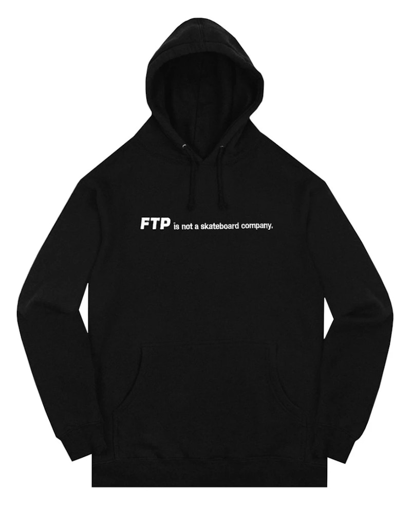 FTP Skateboard Pullover Black - FW19