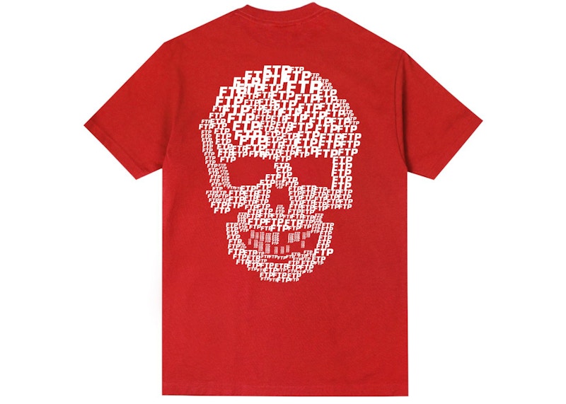 FTP Skull Tee Red Men's - SS21 - US