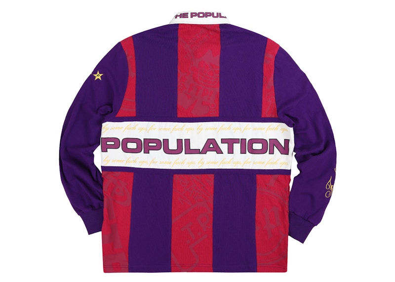 FTP Souvenir Rugby Jersey Purple Men's - SS24 - US