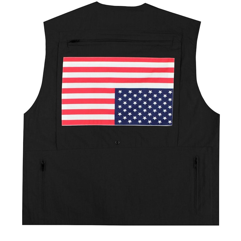 FTP Tactical Vest Black Men's - FW18 - US