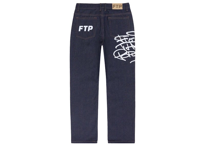 FTP Tag Denim Pant Indigo Men's - SS23 - US