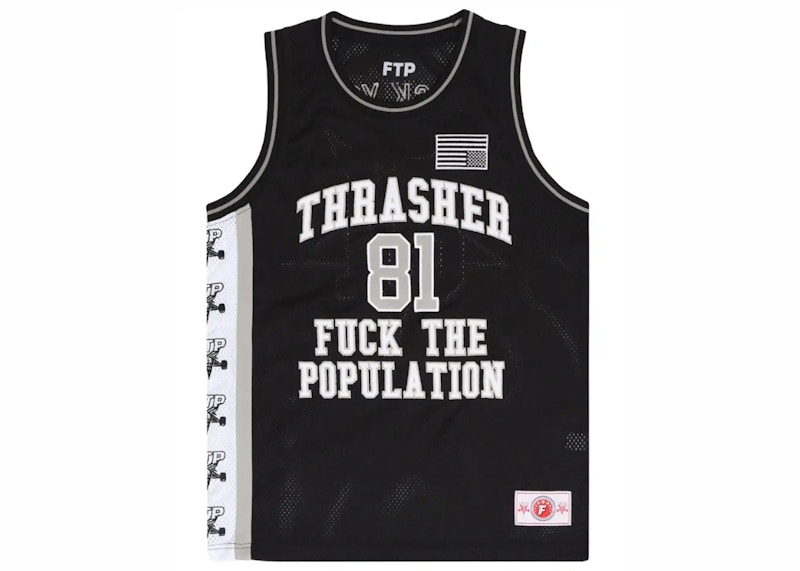 FTP Thrasher Championship Jersey Black - FW22 - JP