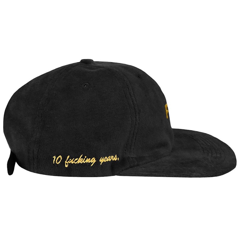 FTP Velour Logo 6 Panel Black - SS20 - US