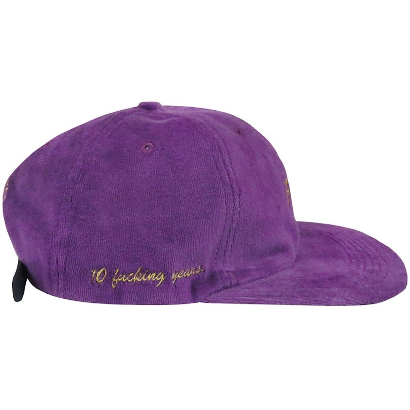 FTP Velour Logo 6 Panel Purple - SS20 - US