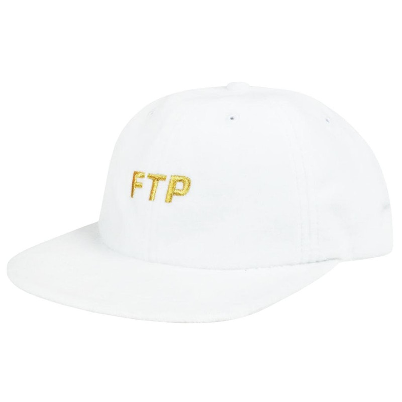 FTP Velour Logo 6 Panel White - SS20 - US