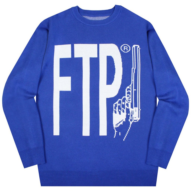 FTP WYB Knit Sweater Royal - FW18