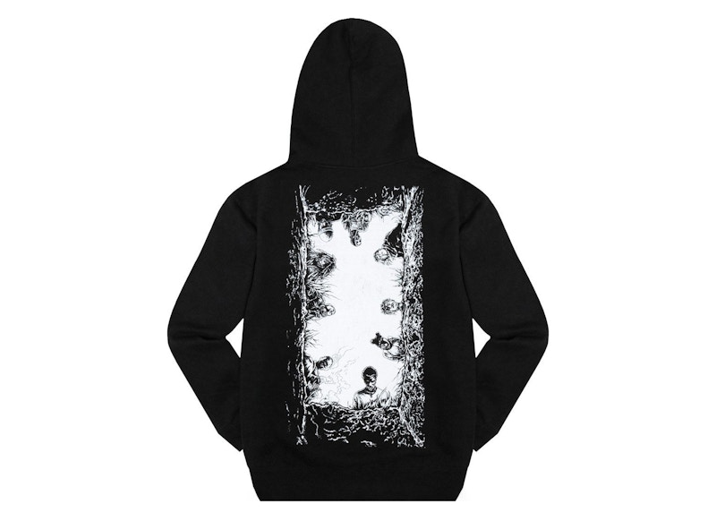 FTP x Babylon Grave Pullover Black Men's - 2021-10-30 - US